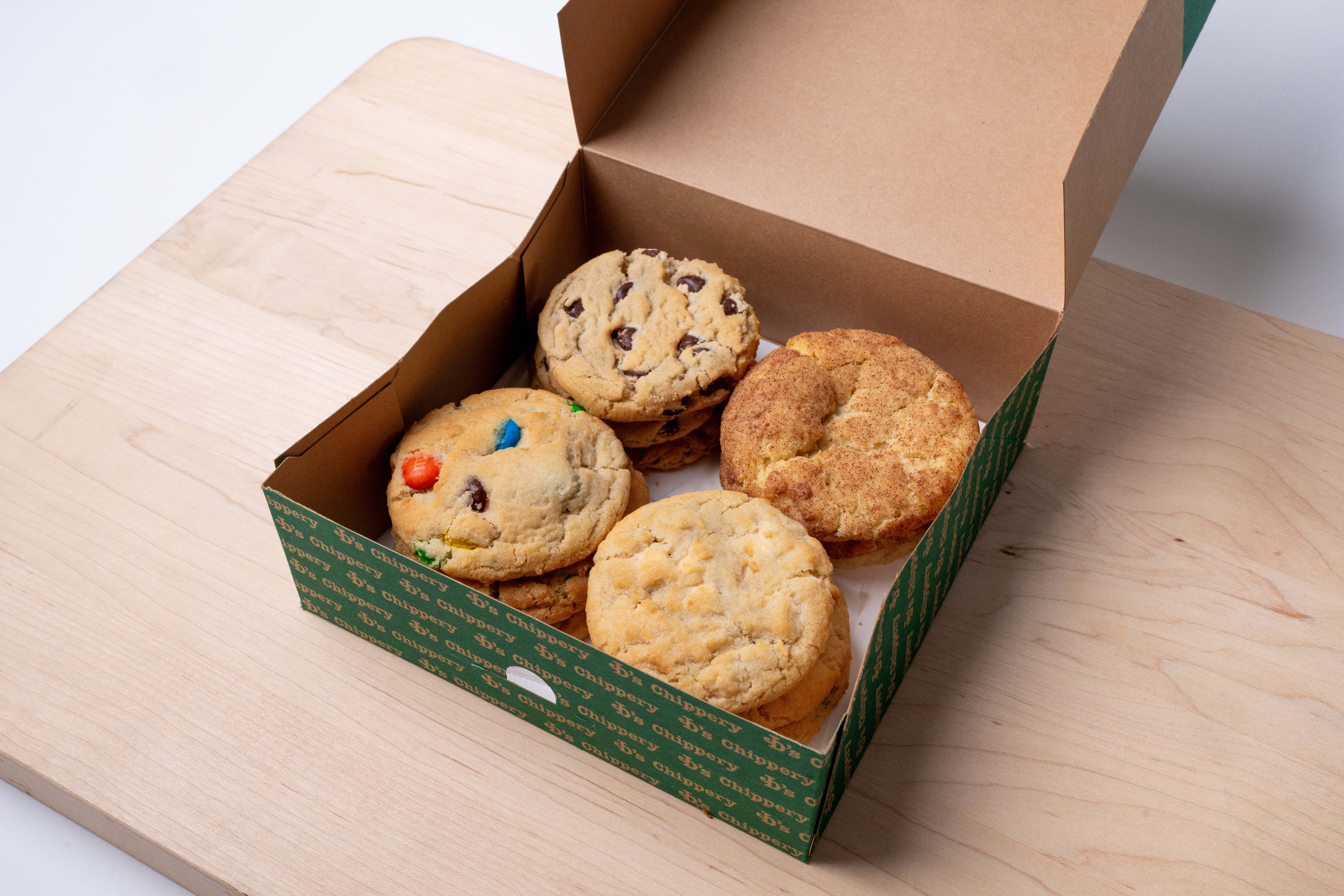 Box of One Dozen Cookies | JD's Chippery